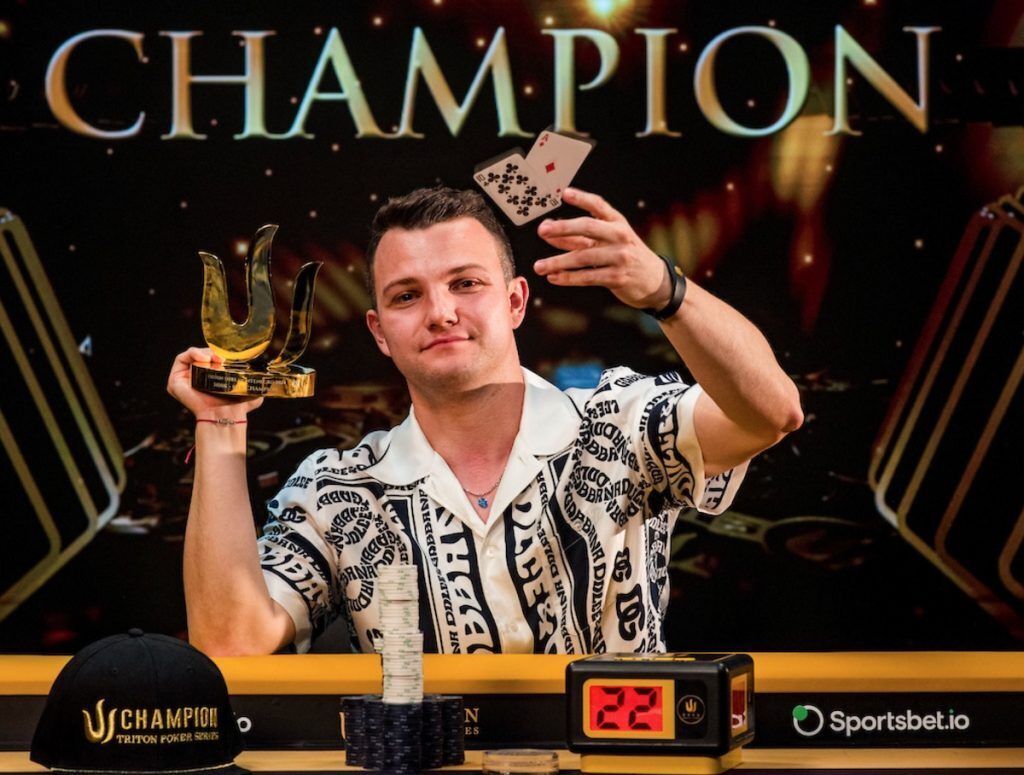 Alex Kulev Wins Triton Montenegro Super High Roller for $2.5m